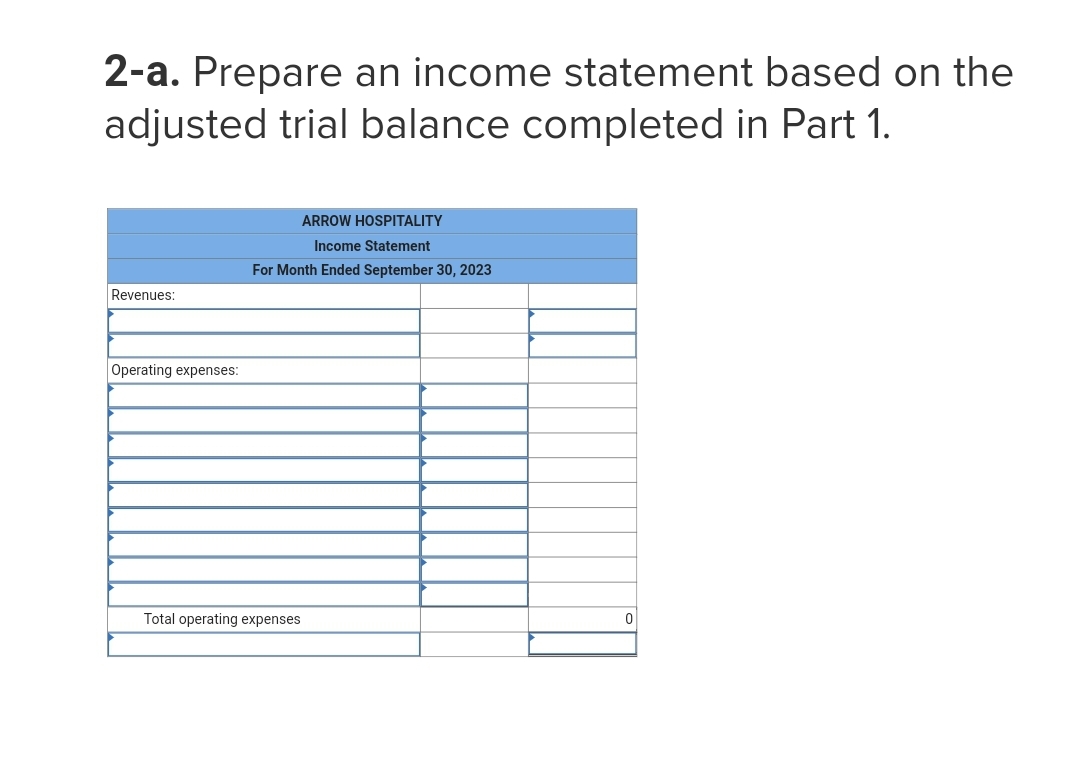 Solved 2-c. Prepare a balance sheet based on the adjusted | Chegg.com