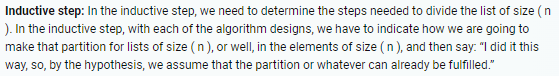 Solved Inductive step: In the inductive step, we need to | Chegg.com