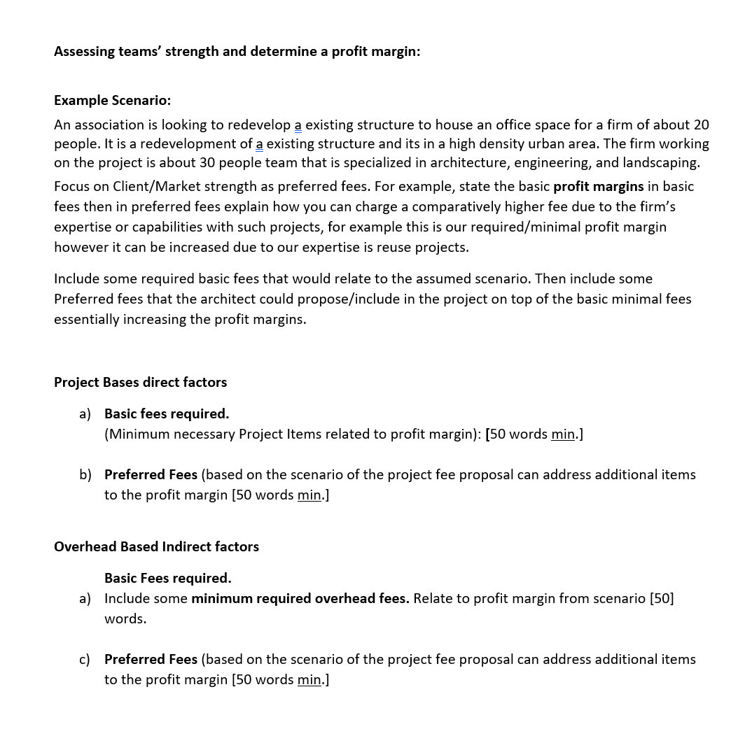 Solved Assessing teams' strength and determine a profit | Chegg.com