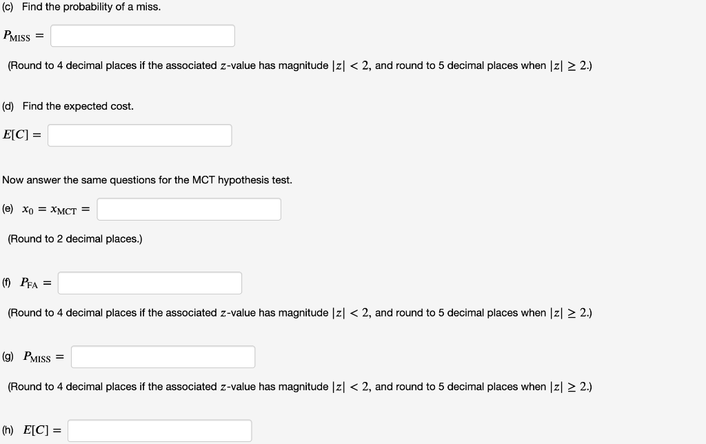 Solved (1 point) The noise voltage in a radar detection | Chegg.com