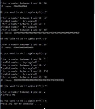 Solved Purpose This program asks the user to type in a | Chegg.com