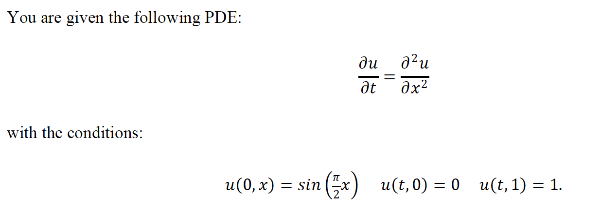 Use A Forward Finite Difference Approximation For The