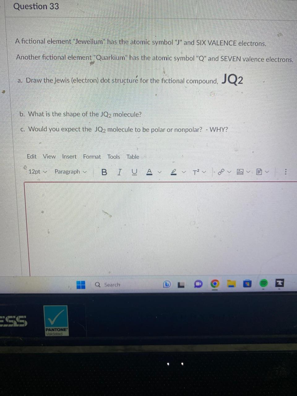 Solved A fictional element Solved A fictional element