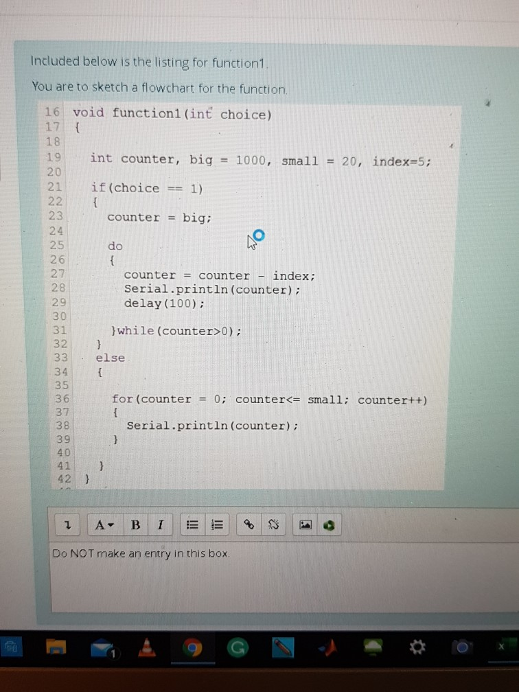 Solved Included below is the listing for function1 You are | Chegg.com