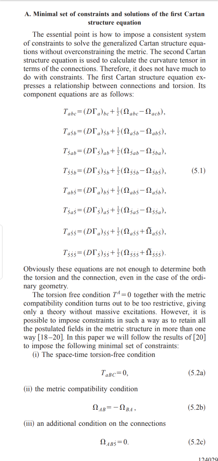 Solved C ﻿curvature Torsion And Lagrangianthe Second