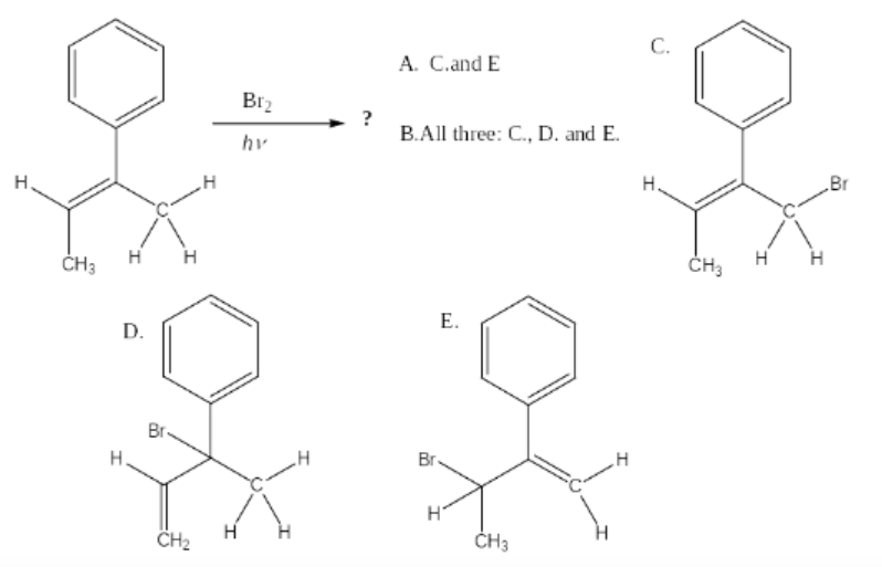 Solved Predict the major organic product for the radical | Chegg.com