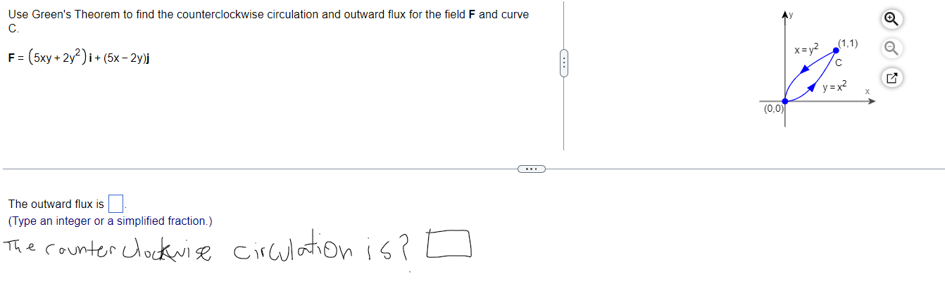 Solved Use Green's Theorem to find the counterclockwise | Chegg.com