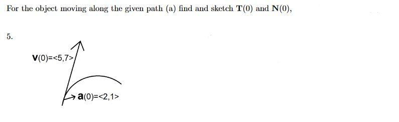Solved For the object moving along the given path (a) find | Chegg.com