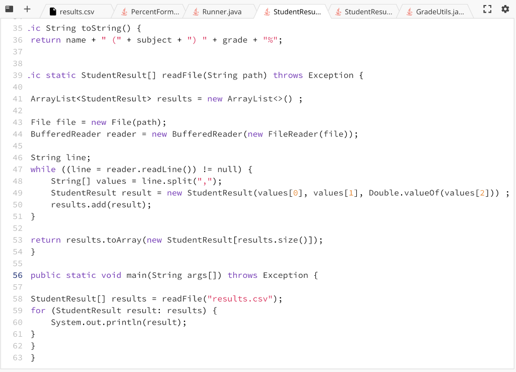 Solved I need help on Summarising Student Results. Can | Chegg.com