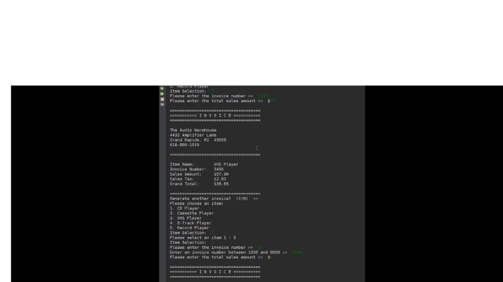 Solved create a Java CLI application that enables a store | Chegg.com