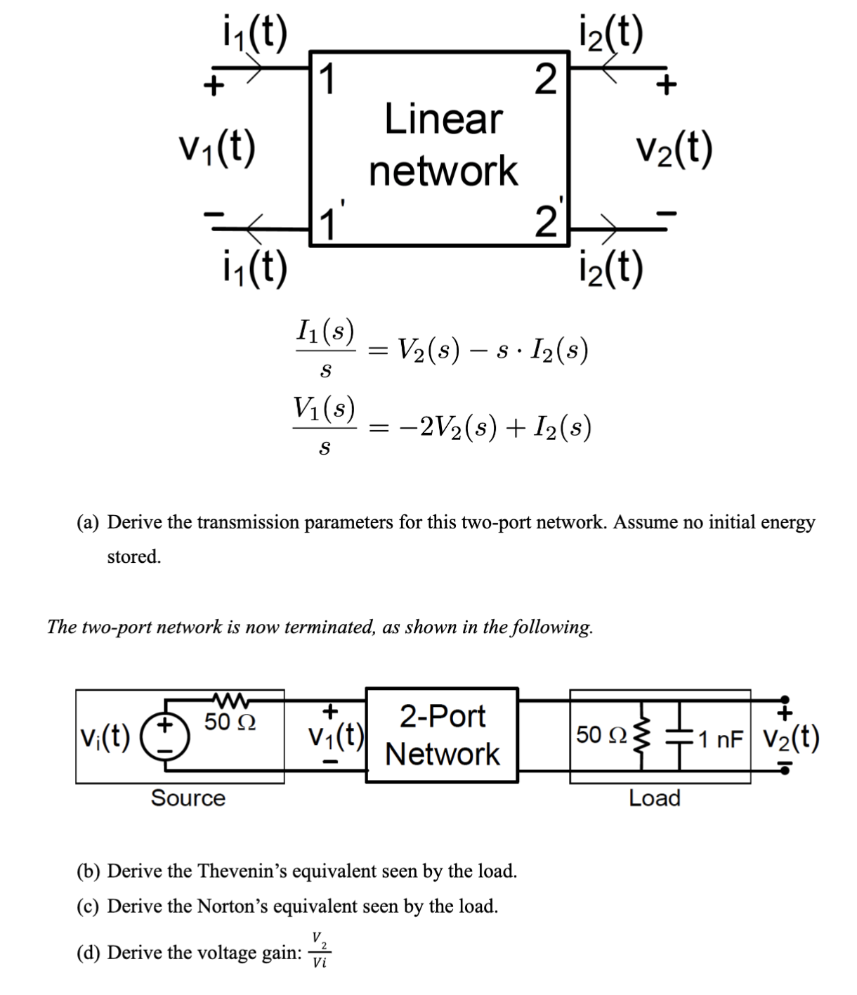 Solved Answer all parts. show all work (a) ﻿Derive the | Chegg.com