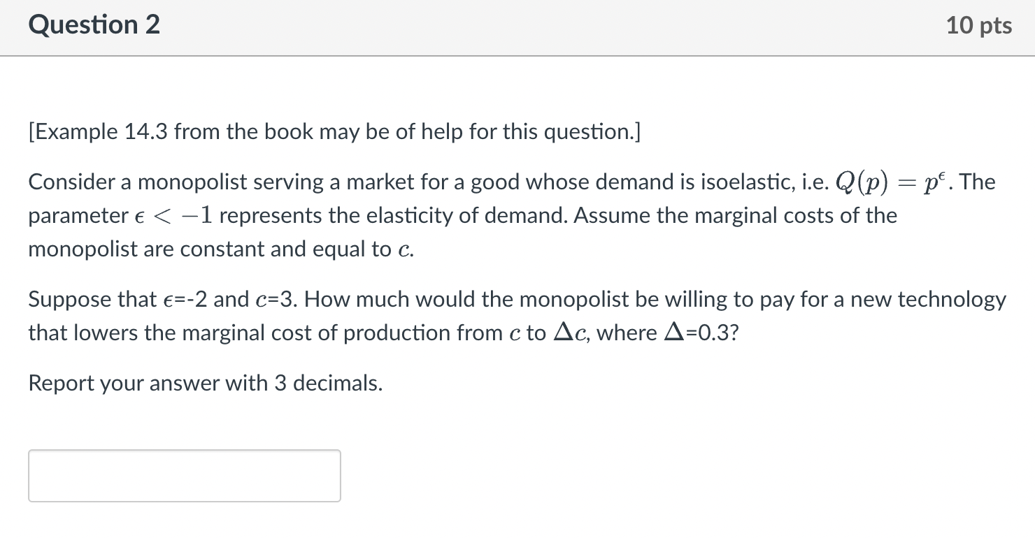 Solved This pertains to advanced microeconomics with use of | Chegg.com