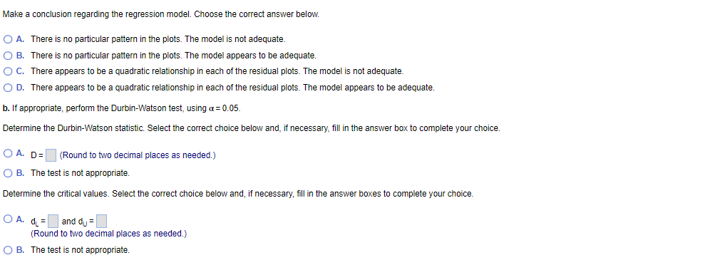 The regression model Y^i=−305.9+1.5792X1i−0.0599X2i | Chegg.com