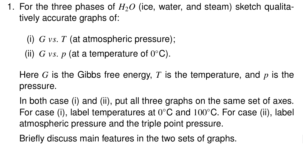 Solved 1. ﻿For the three phases of | Chegg.com