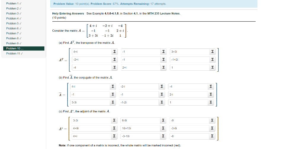 Solved Problem Value: 10 pointis). Problem Score: 67%. | Chegg.com