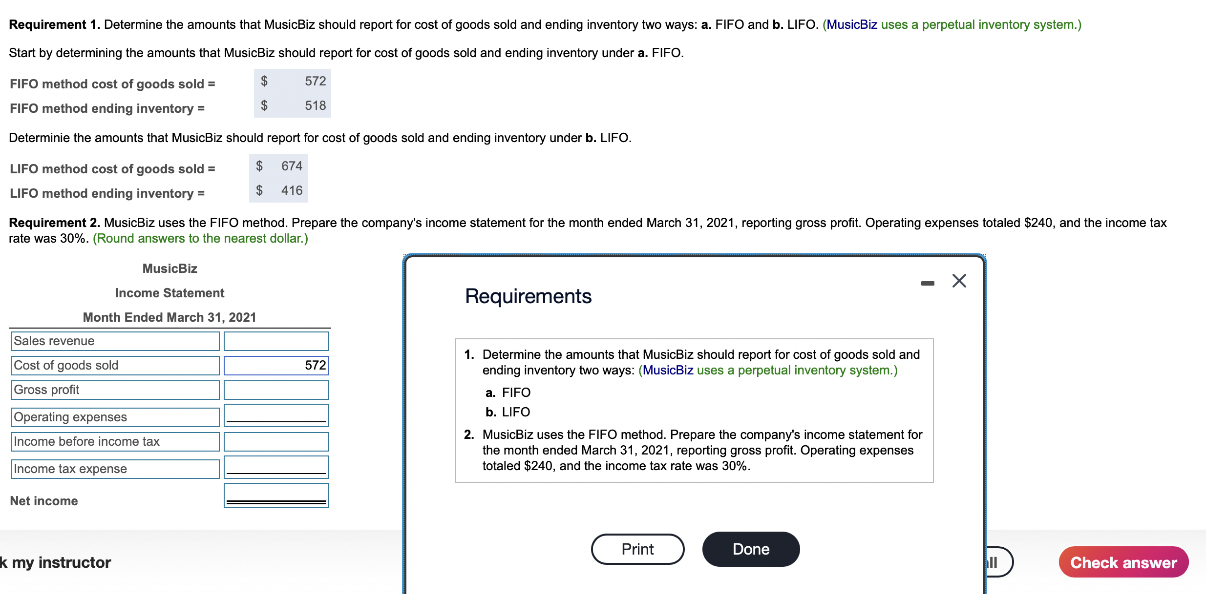 Solved Data table\table[[Date,Item,Quantity,Unit Cost,Sale | Chegg.com
