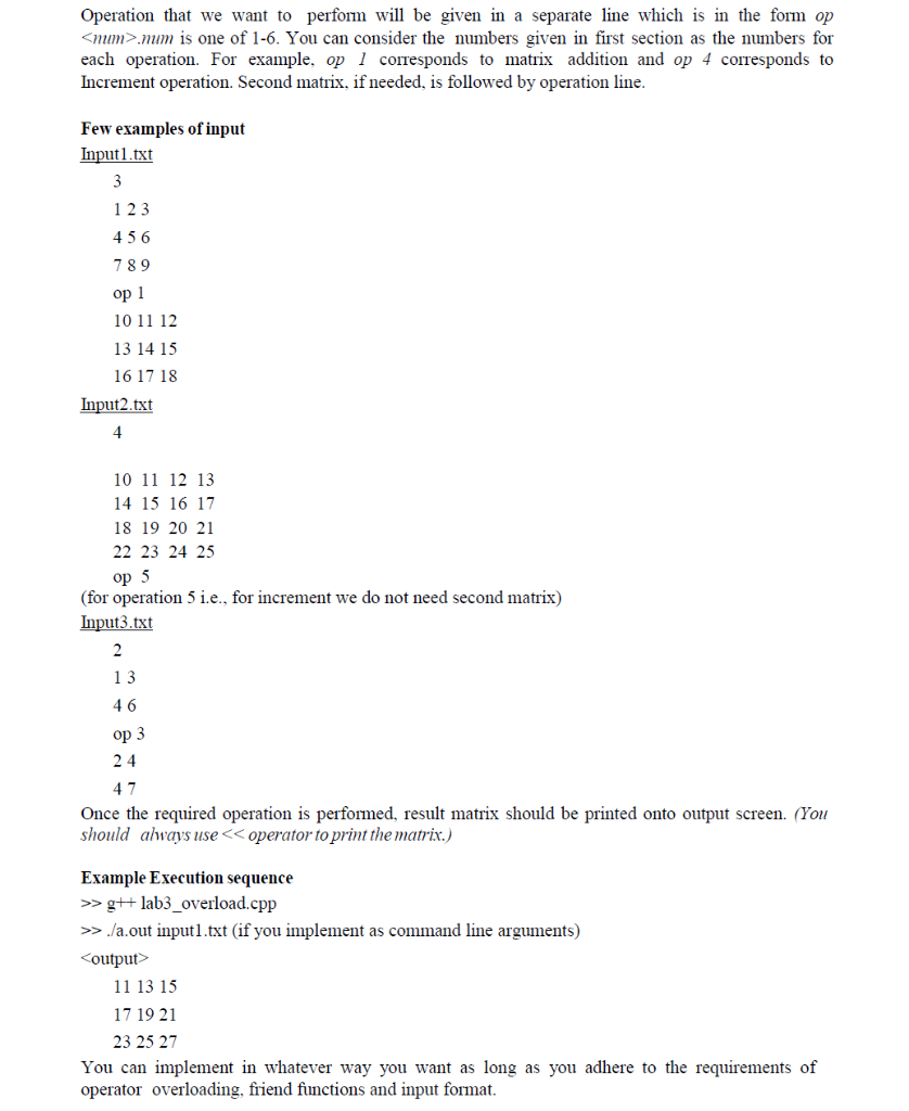Solved Description In this program, you will be developing | Chegg.com