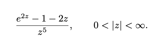 Solved Find the singularities of the function and describe | Chegg.com