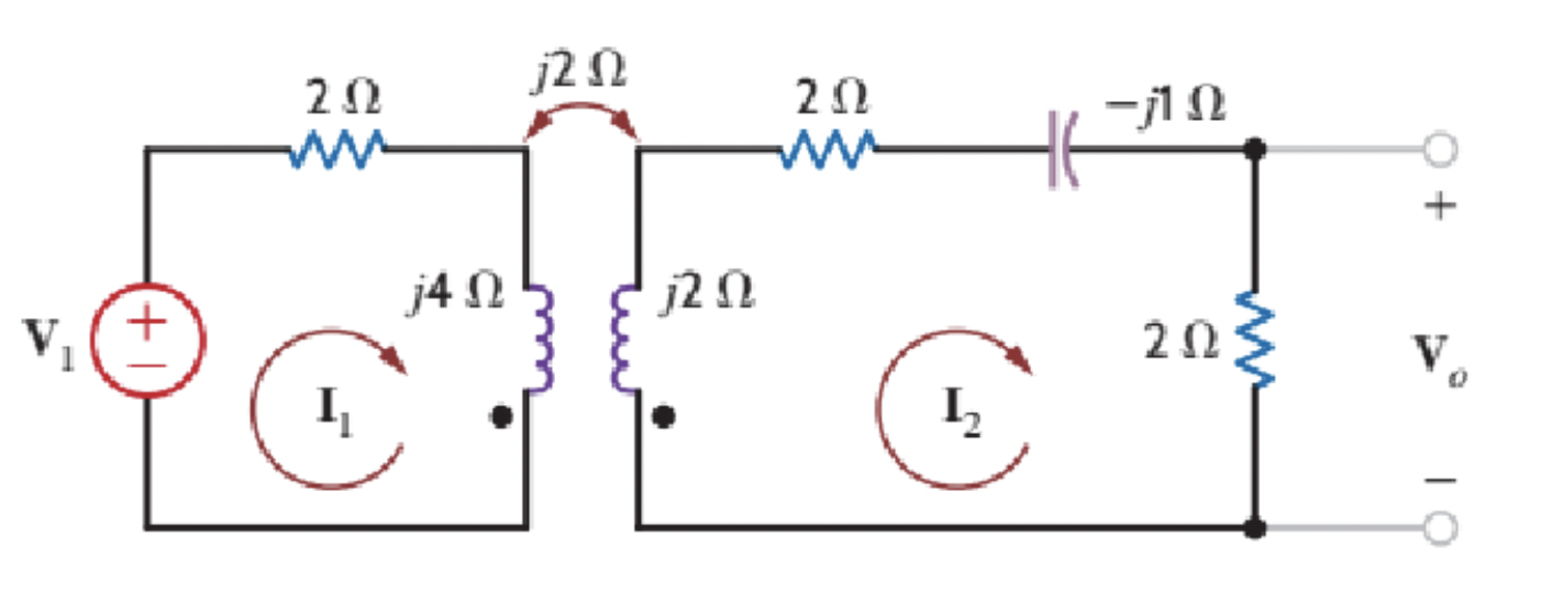 Solved Write the mesh equations for the circuit and find | Chegg.com