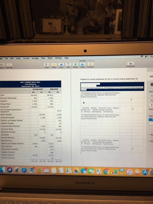 Solved es File Edit Insert Format Arrange Vew Share Window | Chegg.com