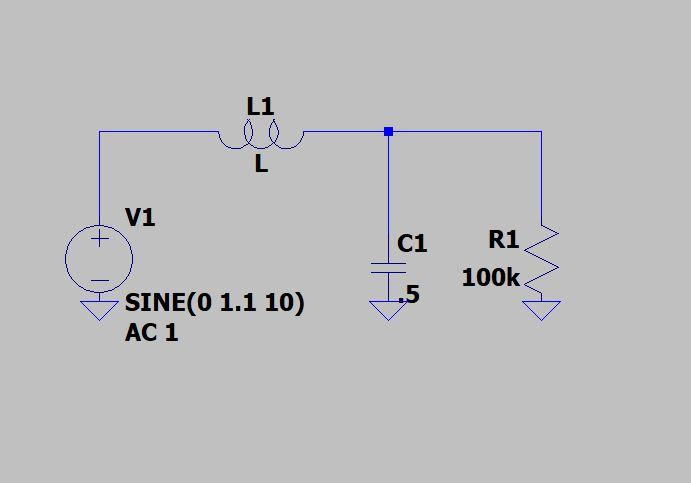 Solved Use LTSpice software to design a simple low pass | Chegg.com