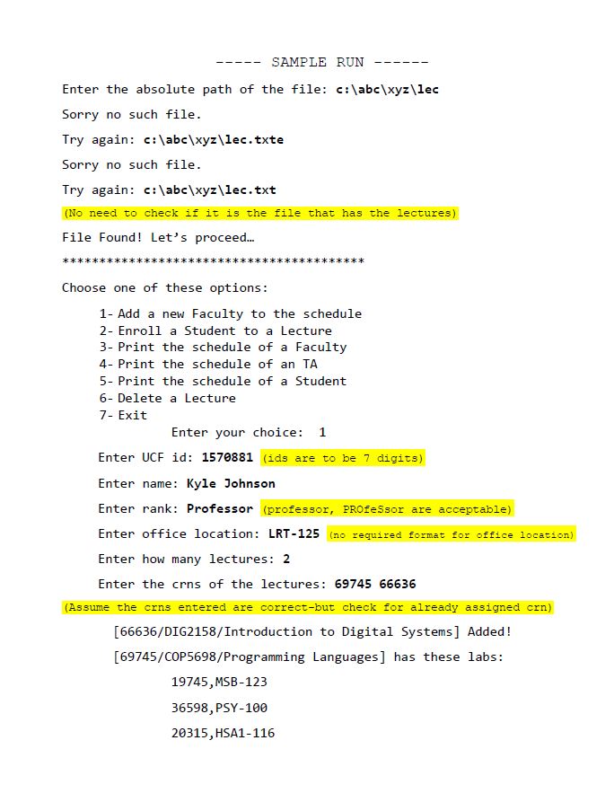 Please write out the main program in Java. I have | Chegg.com
