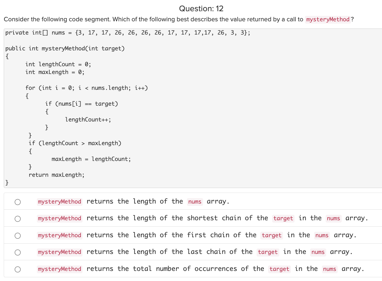 Solved Consider The Following Incomplete Class Declaration 4635