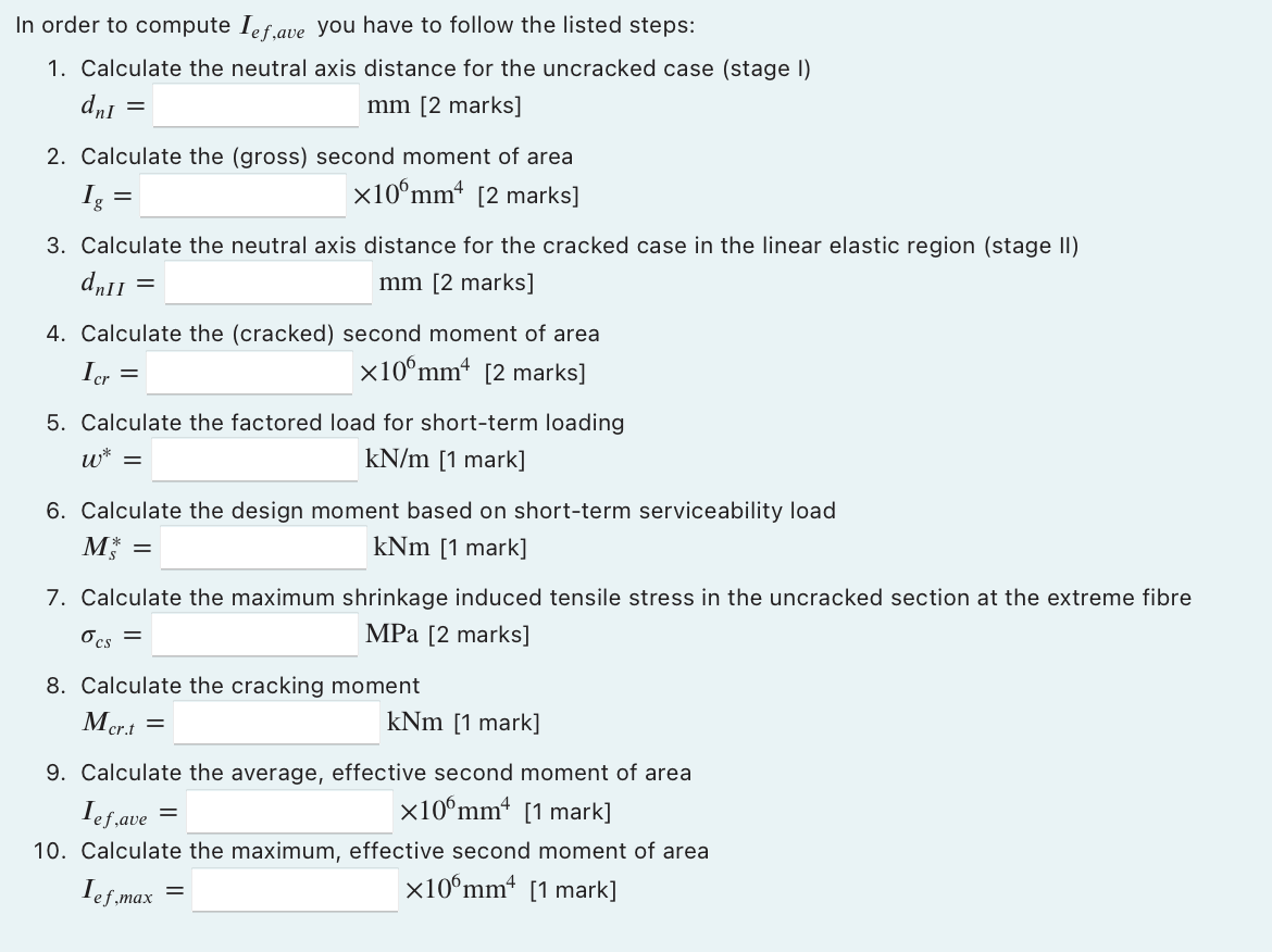 Solved Remark: Assume short-term deflection conditions.In | Chegg.com