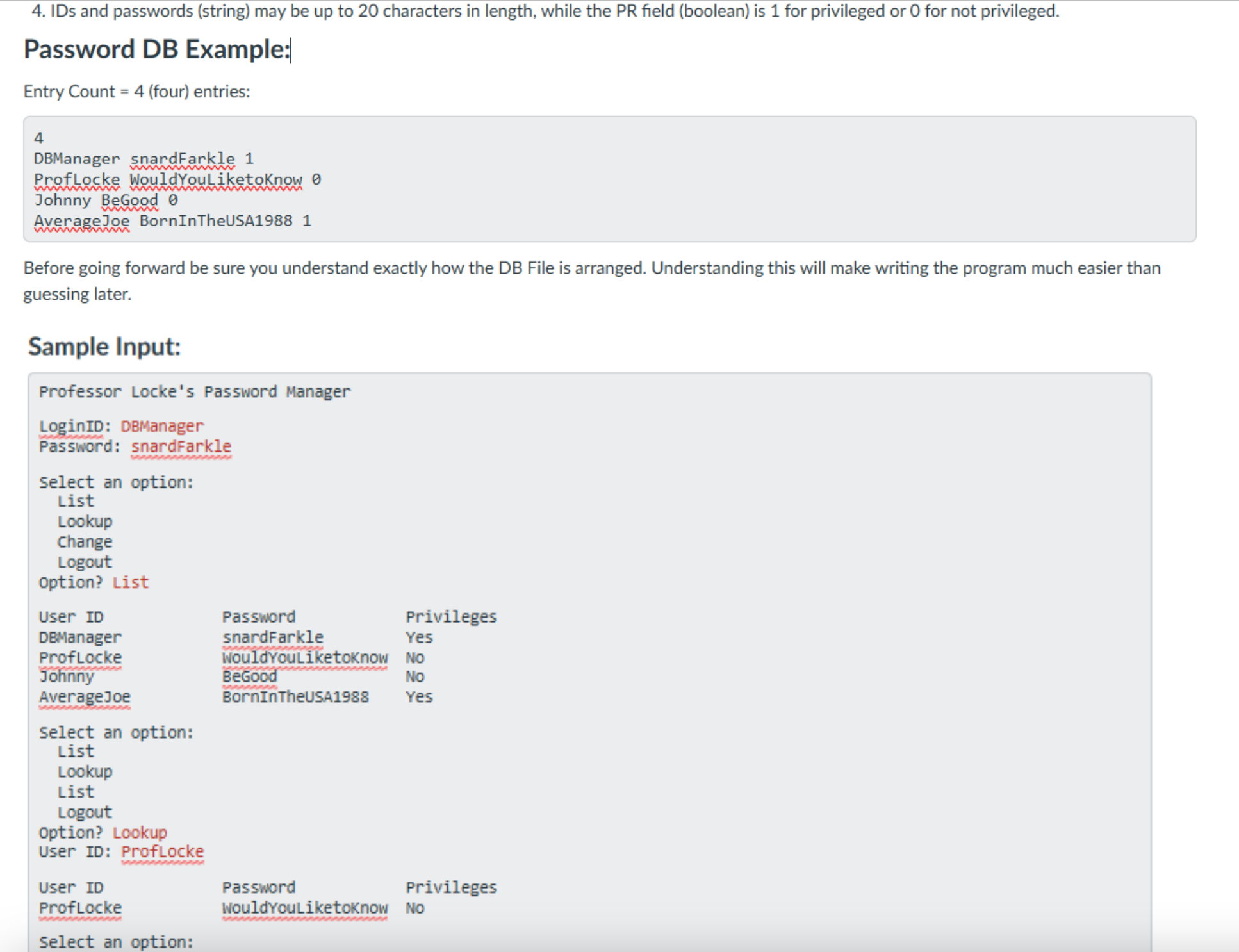 Solved Demonstrate using the structures, reading structured | Chegg.com