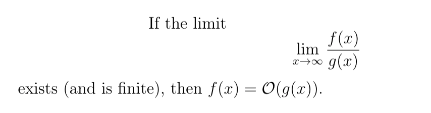 Solved If the limit f(0) lim g(x) exists (and is finite), | Chegg.com