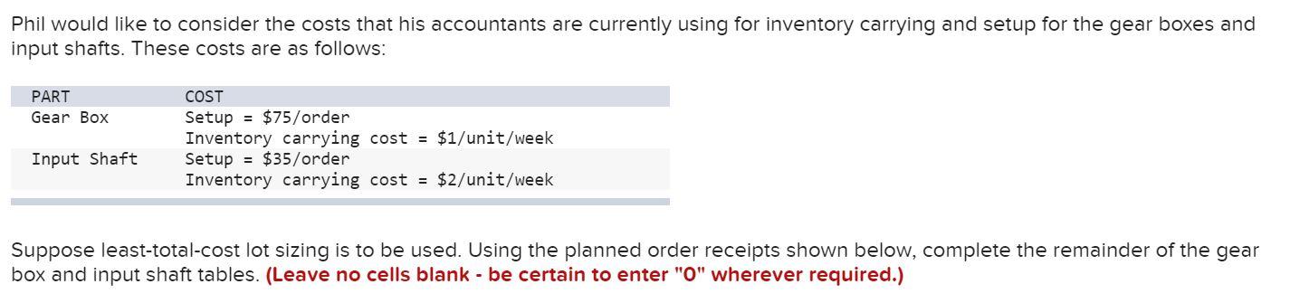 Solved Analytics Exercise 21-3 (Algo) Recently, Phil Harris, | Chegg.com