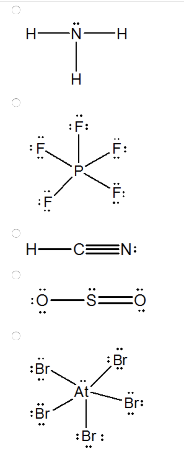 Solved Which of the following molecules has no net | Chegg.com