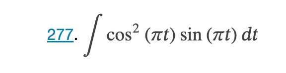 Solved 277* ﻿Determine the indefinite | Chegg.com