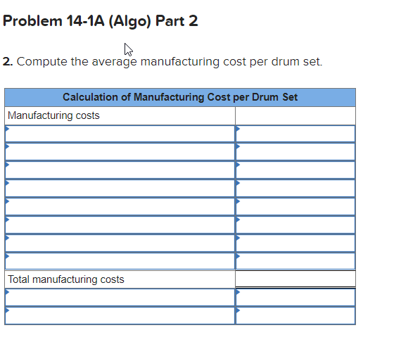 Solved Required information Problem 14-1A (Algo) Classifying | Chegg.com