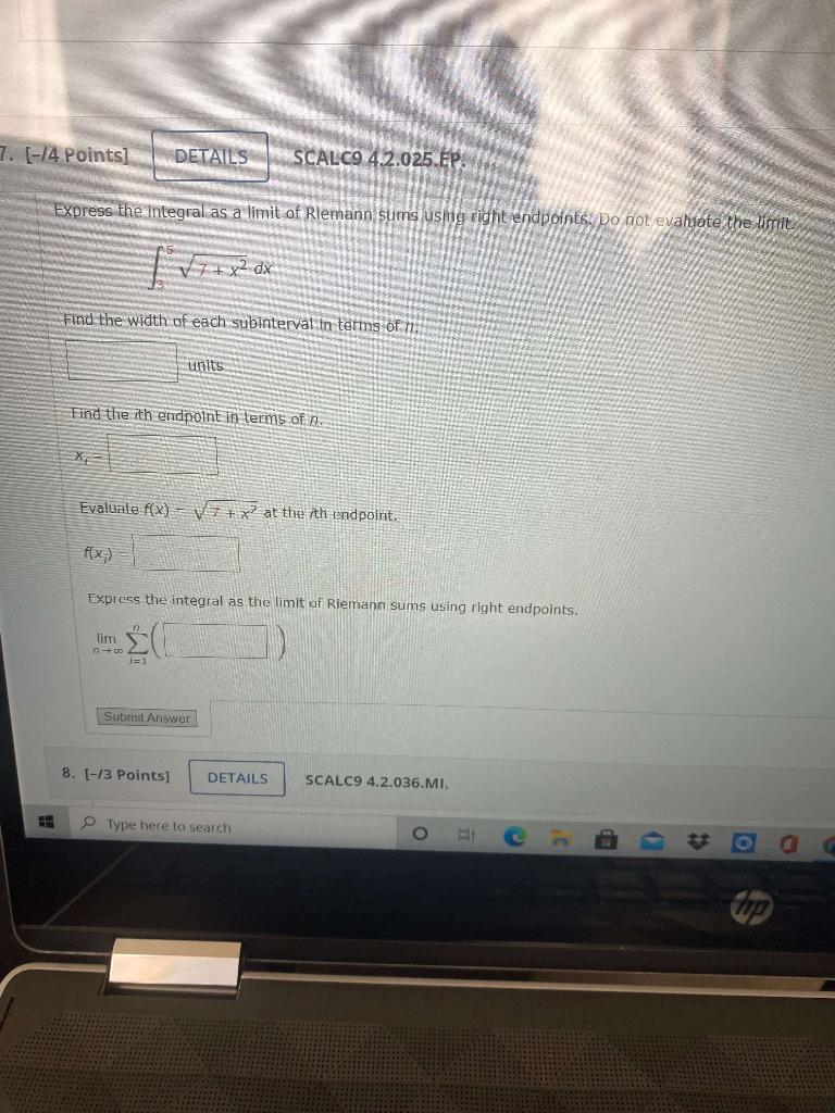 Solved 7. (-14 points) DETAILS SCALC9 4.2.025.EP. Express | Chegg.com Solved 7. (-14 points) DETAILS SCALC9 4.2.025.EP. Express | Chegg.com