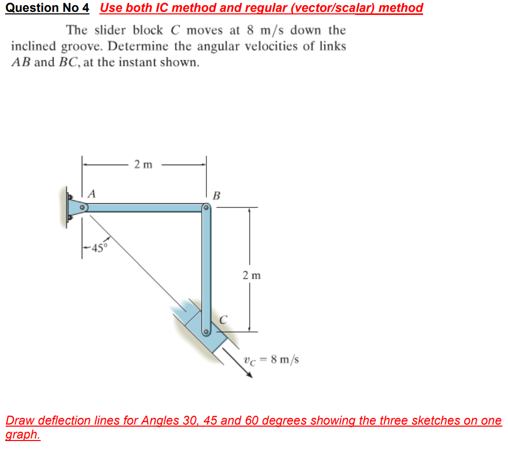 Solved Question No 4 Use both IC method and regular | Chegg.com