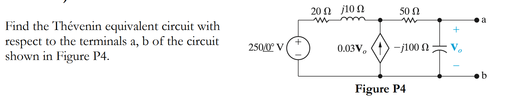 Solved Find the Thévenin equivalent circuit with respect to | Chegg.com
