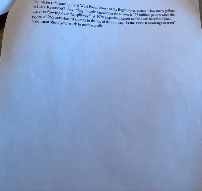 Solved The plebe reference book at West Point, known asthe | Chegg.com