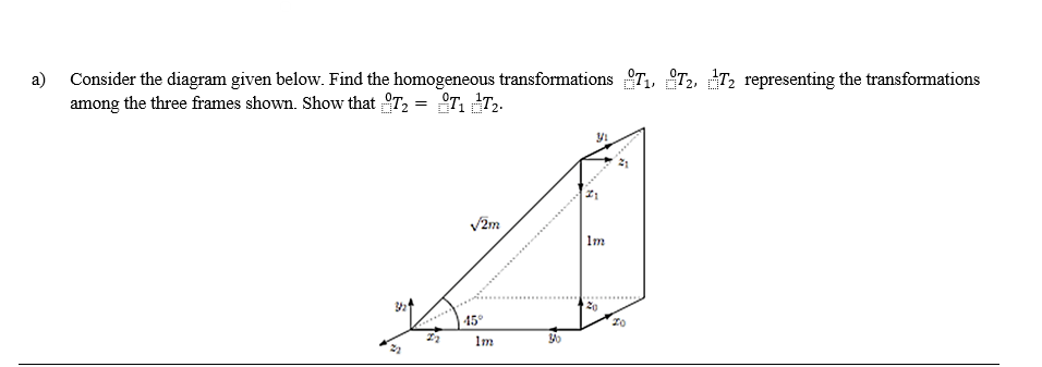 Solved a) Consider the diagram given below. Find the | Chegg.com