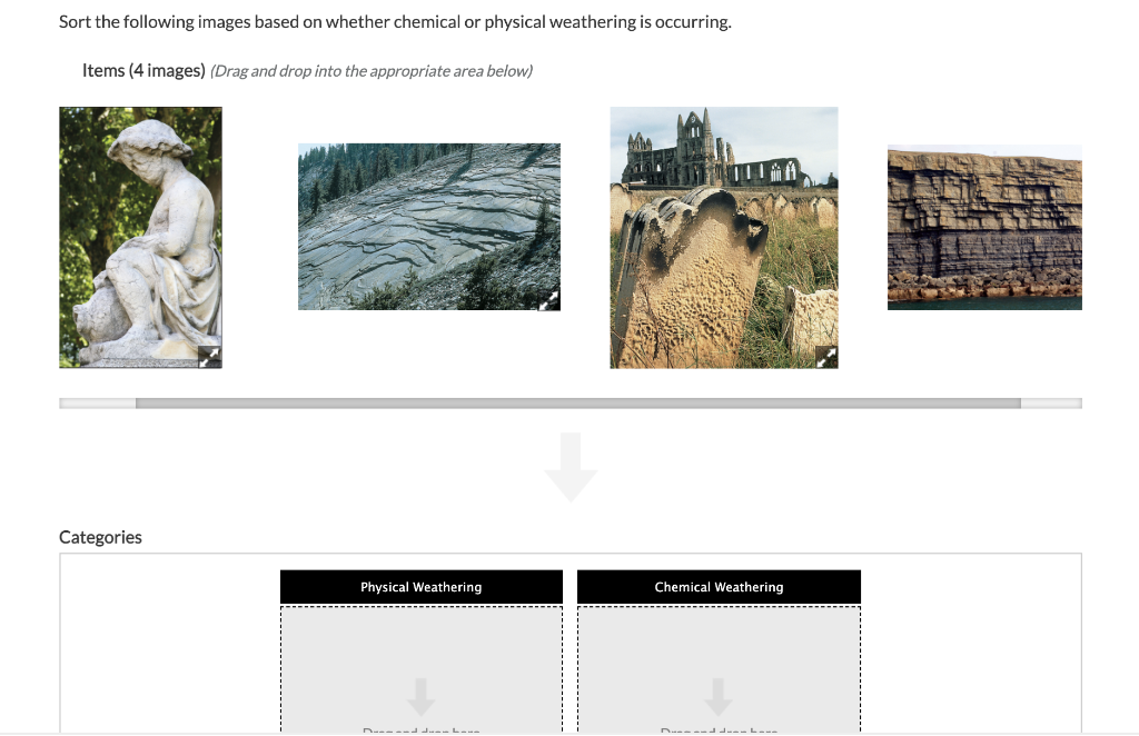 Solved Sort the following images based on whether chemical | Chegg.com