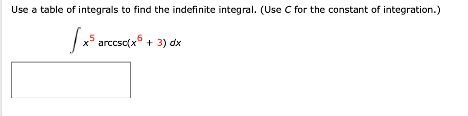 Solved Use a table of integrals with forms involving the | Chegg.com
