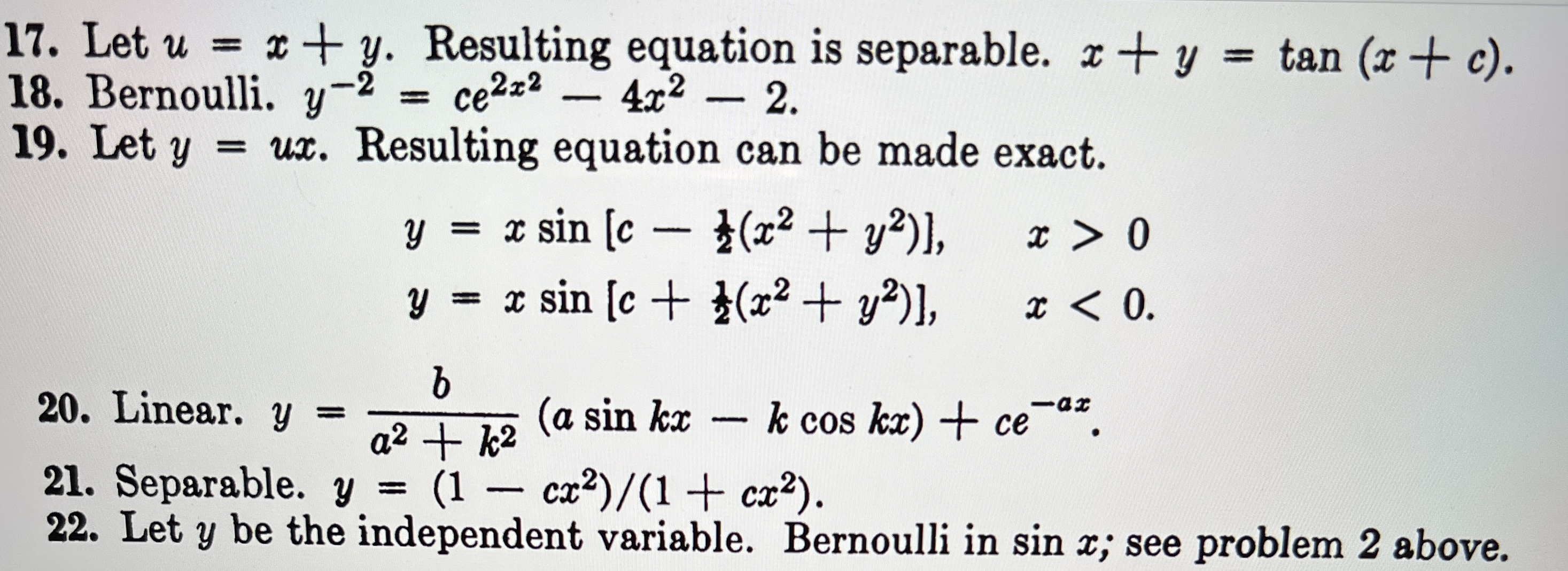 Solved Problem 18 and 20 please make should to answer all of | Chegg.com