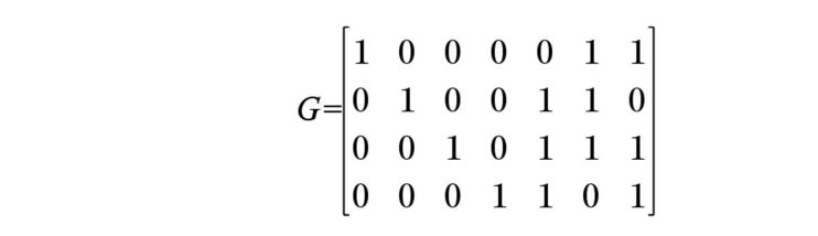 Solved Consider the systematic linear code defined by the | Chegg.com