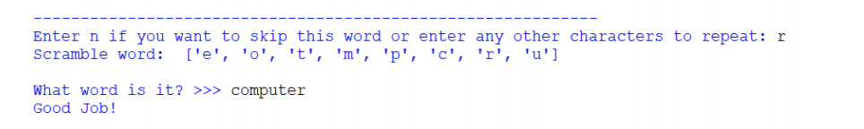 Solved How to define a function in python to shuffle | Chegg.com