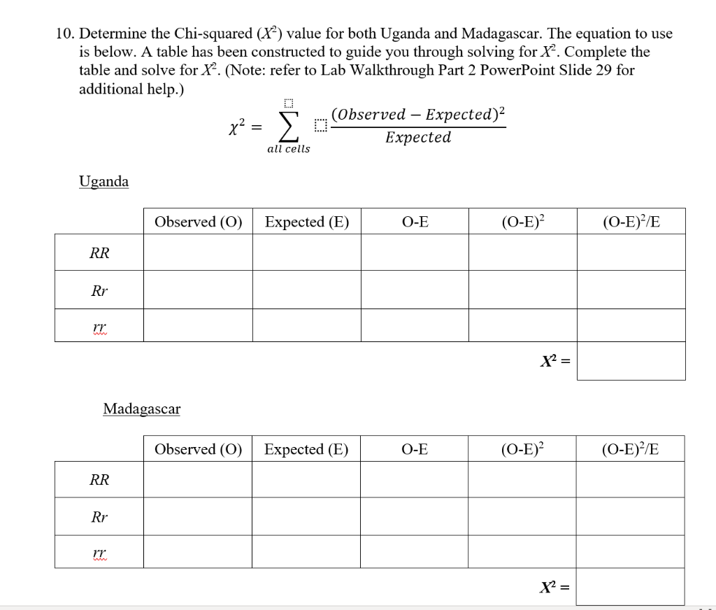 Counting Alleles and Calculating Allele Frequencies | Chegg.com