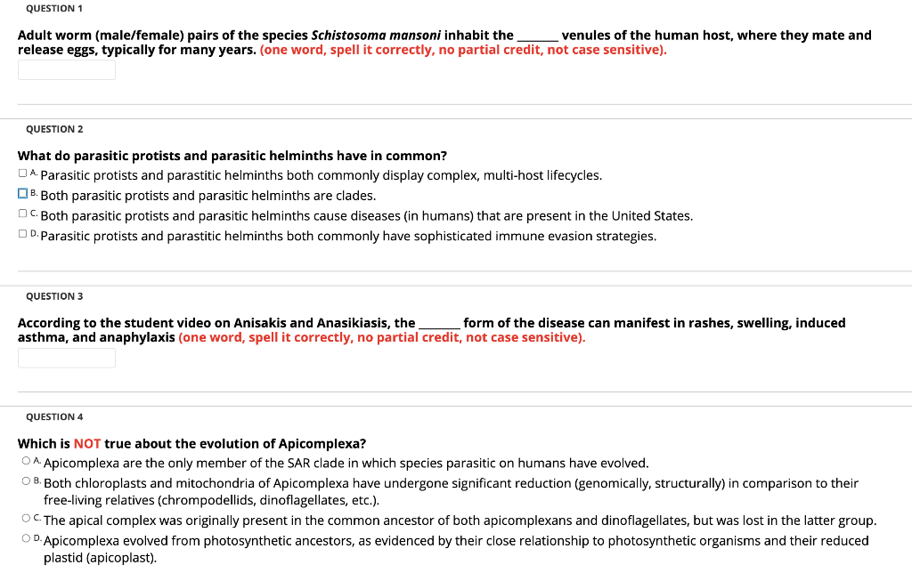 Solved The questions with square boxes can have more than | Chegg.com
