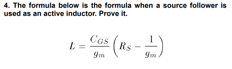 Solved 4. The formula below is the formula when a source | Chegg.com