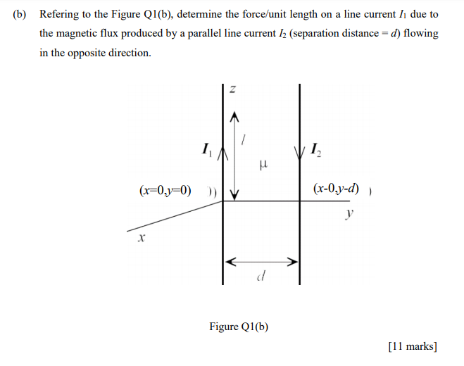 Solved (b) Refering to the Figure Q1(b), determine the | Chegg.com