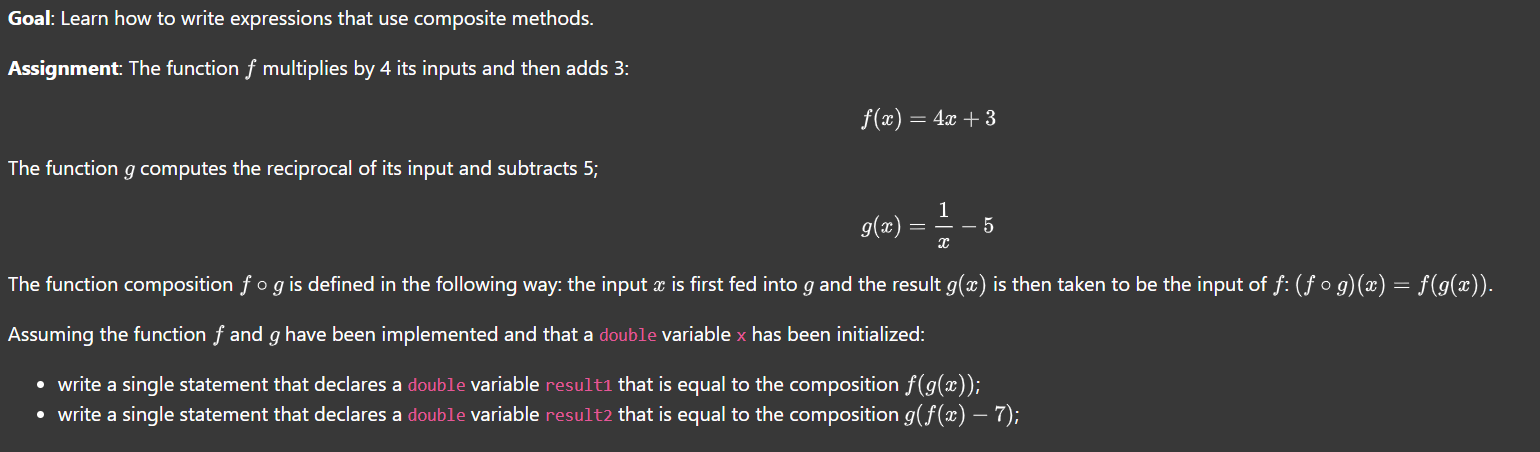 Solved Assignment: The function f multiplies by 4 ﻿its | Chegg.com