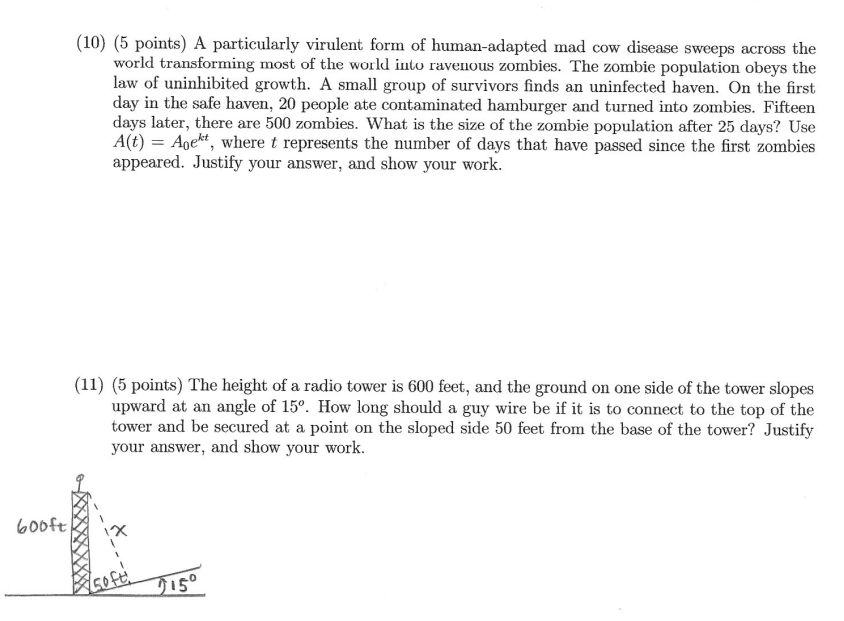 Solved (10) (5 points) A particularly virulent form of | Chegg.com